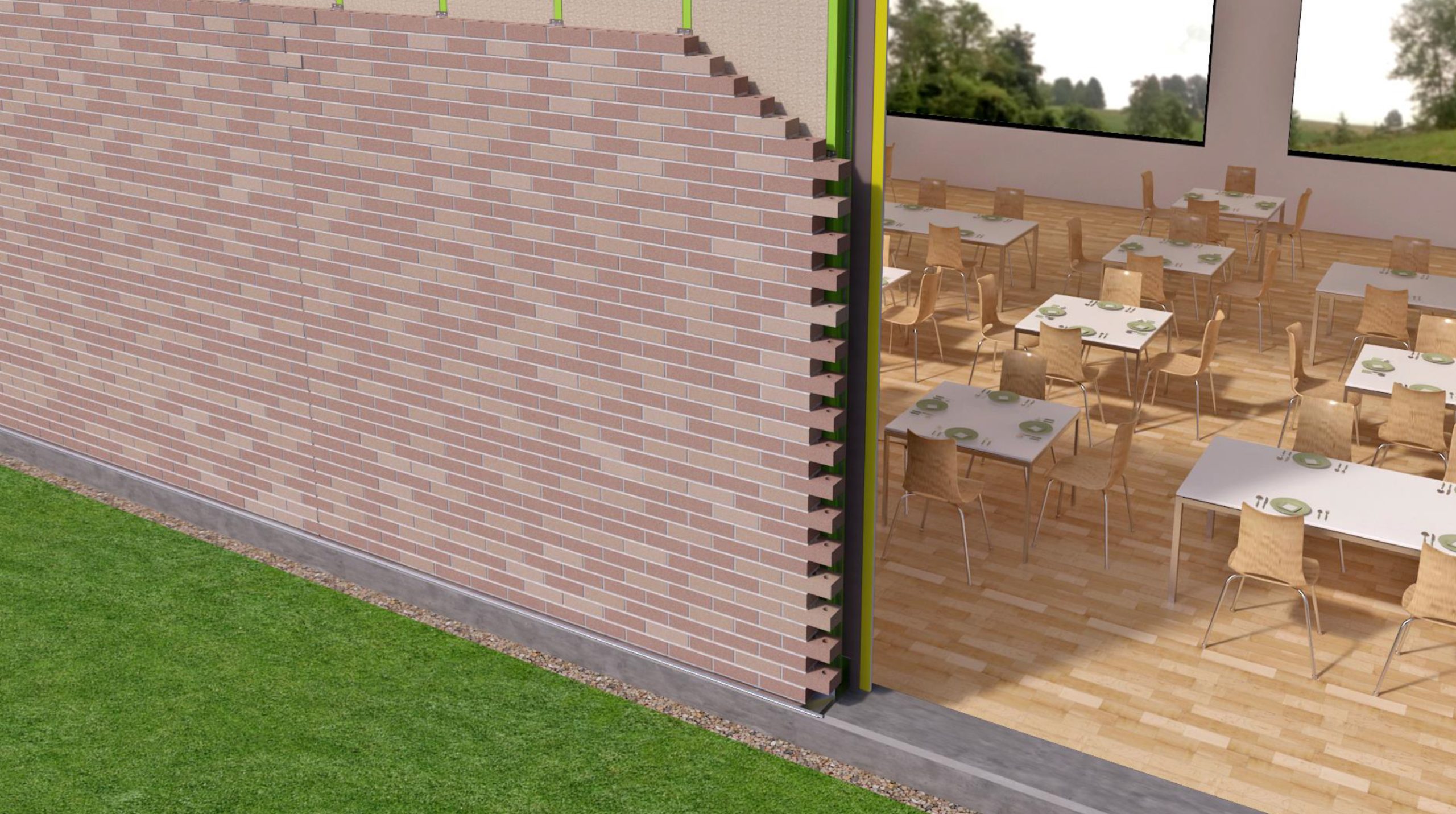 GreenGirt Optima CMH System | Continuous Insulation Solution